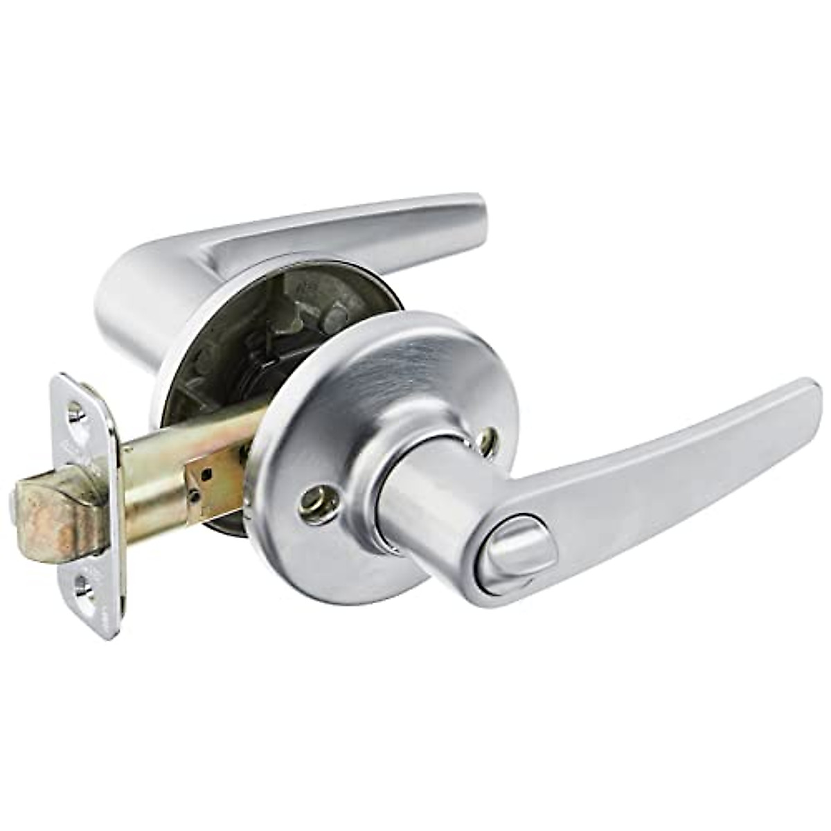 Kwikset 94050-622 Delta Entry Lever Featuring Smartkey Re-Key Security, Satin Chrome