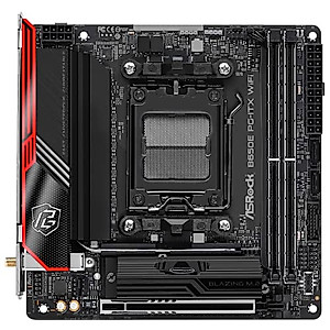 ASRock B650E PG-ITX WiFi AMD Ryzen 7000 Series CPU Compatible (Soket AM5) B650 Mini-ITX Motherboard