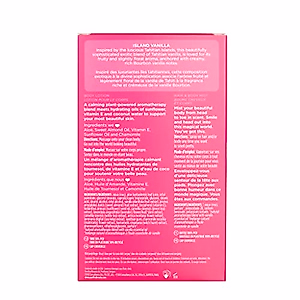 Pacifica Beauty, Island Vanilla Body Lotion + Hair Perfume & Body Spray Travel Set, Valentines Day, Galentines Day Gift, Easter Basket Gift, Alcohol-Free, Essential Oils, Clean Body Care, Vegan