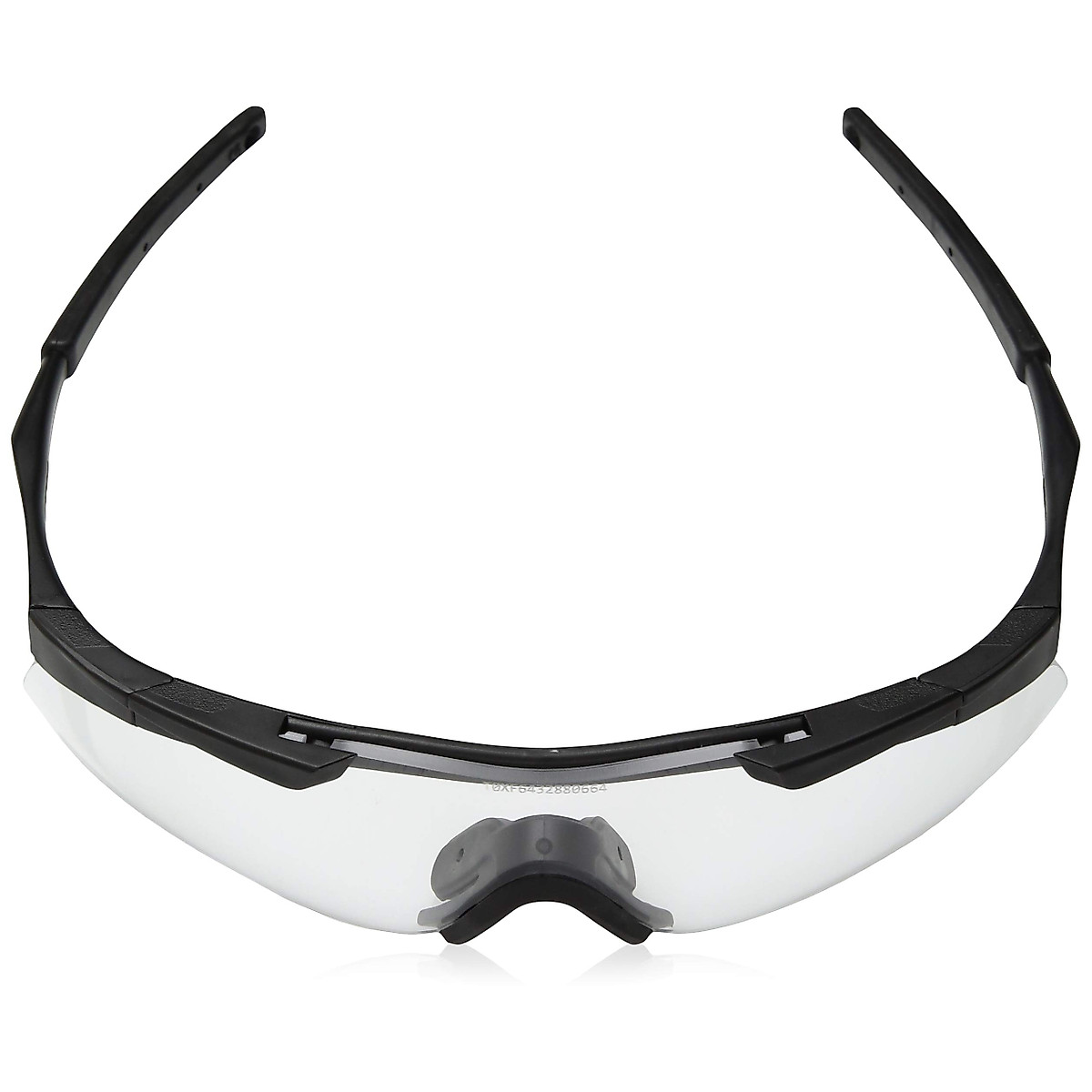 Smith Optics Elite Aegis Arc Asian Fit Eyeshields, Clear/Gray, Black