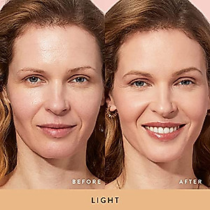 LAURA GELLER NEW YORK Baked Balance-N-Glow Illuminating Foundation - Light - Buildable Sheer to Light Coverage - Satin Finish