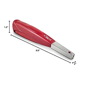 Ozeri Piezoelectric Stove Lighter, Flameless, Red