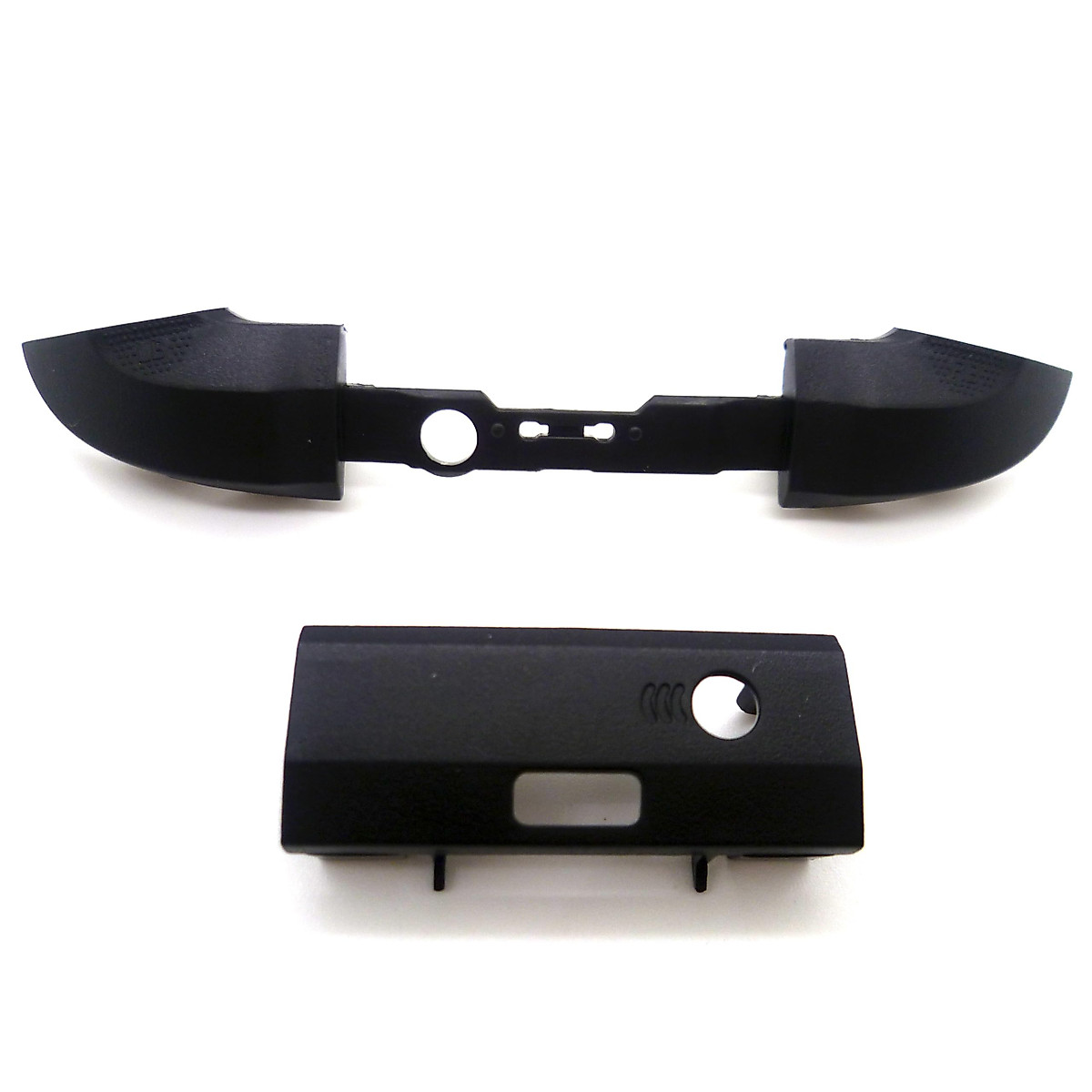 Lb Rb Bumper Button Home Guide Surround Replacement Compatible with Xbox Series S Controller Black (2pcs)