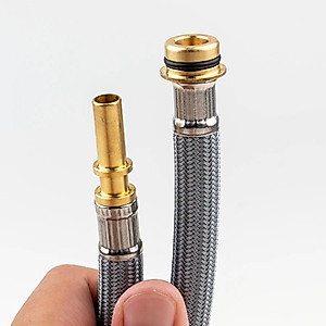 Kitchen Faucet Hose for Hansgrohe Replacement Parts 95507000, Pull out and Down Hose for Kitchen Faucet Sink Hose Attachment 95506000 for faucet Sprayer, 59inch