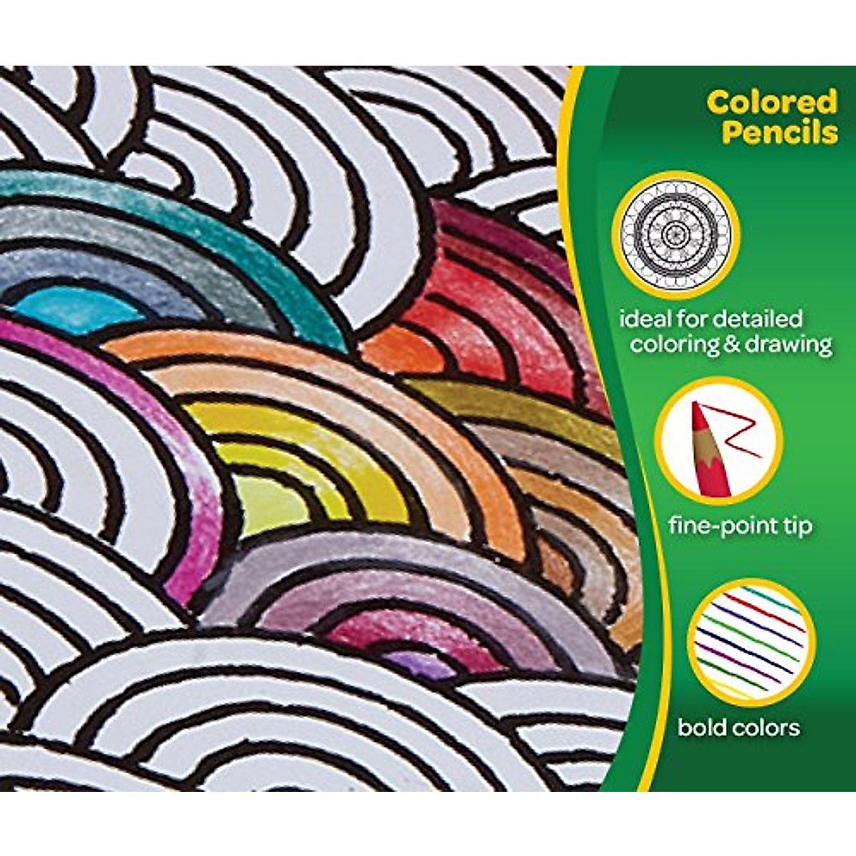 Crayola Colored Pencils Set (120ct), Bulk, Great for Adult Coloring Books, Gifts for Kids & Adults