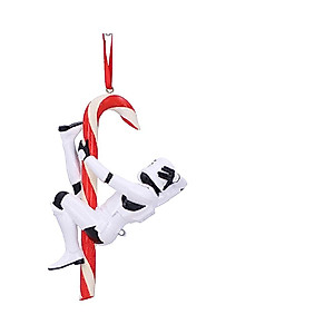 Nemesis Now Stormtrooper Candy Cane Hanging Ornament Decoration 12cm, Christmas