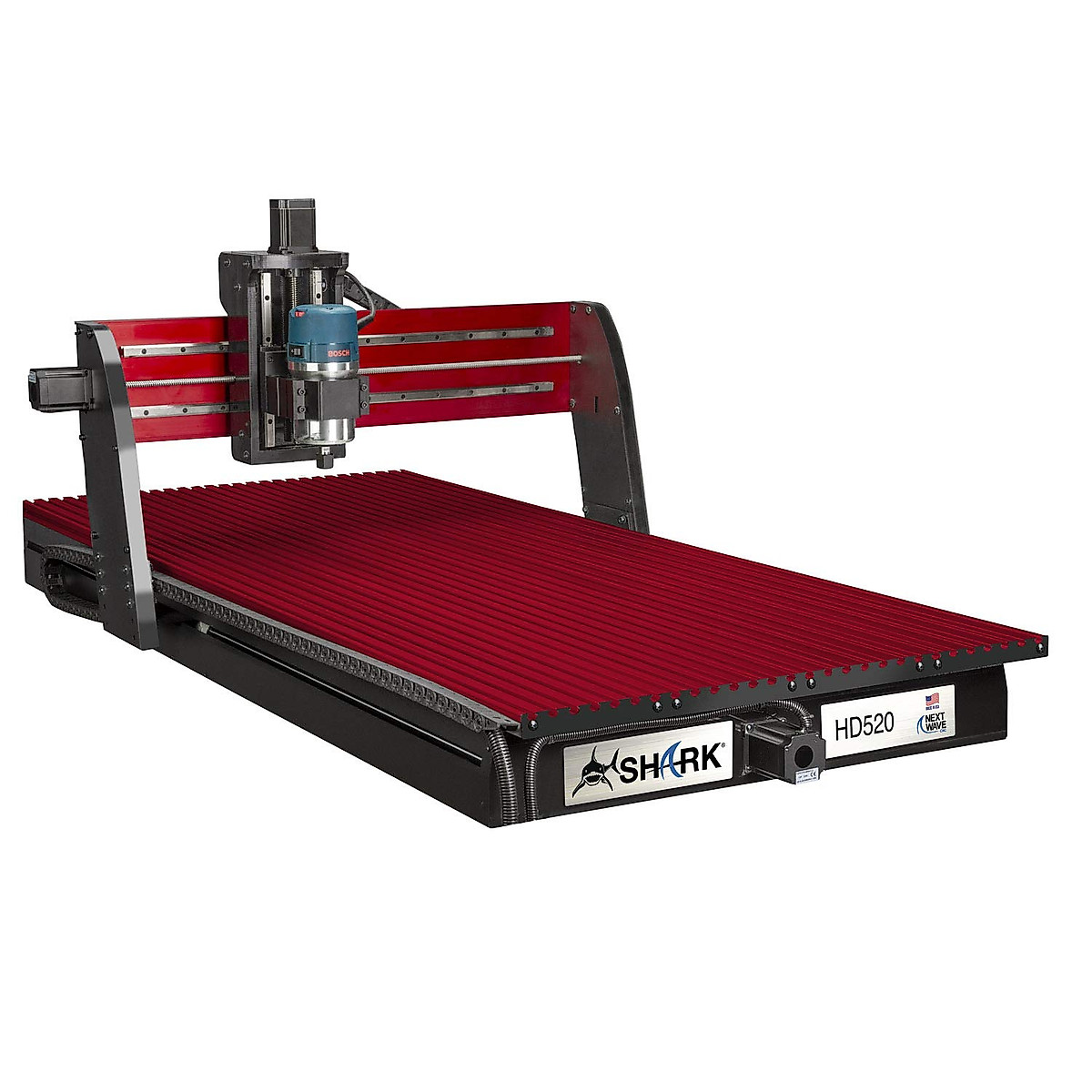 VMTW Exclusive Next Wave SHARK HD520 CNC Router + $699 worth Vectric PRO V Carve design software +Whiteside 705 CNC Router bit set + a Free 2 HP spindle set worth $699 till 3-31-24