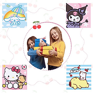 Diamond Art Kits for Kids - 4 Pack Diamond Art Painting Kits - Arts and Crafts for Kids Ages 8-12 - Diamond Art Mosaic Kits - Crafts for Girls 8-12 - GEM Art for 5 6 7 9 10 Year Old Girl Boys Gifts