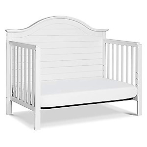 Carter's by DaVinci Nolan 4-in-1 Convertible Crib in White, Greenguard Gold Certified, 1 Count (Pack of 1)