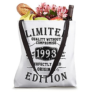 Birthday Year 1993 Limited Edition Gift Used Grunge Vintage Tote Bag