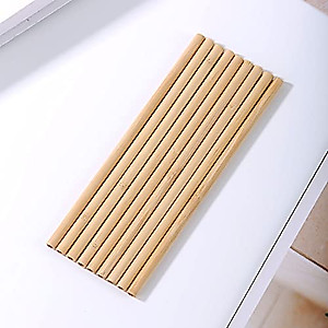 50pcs-100% Natural Bamboo straw Reusable Bamboo Drinking Straws Eco-friendly Biodegradable straws|1pcs Storage Box |1pcs Cleaning Brushes
