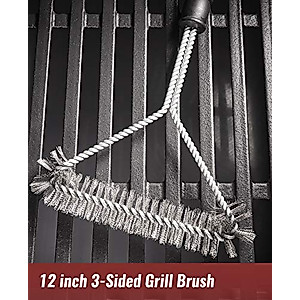 NUPICK 8080 Grill Cover for Char-Griller 5050 Duo Grill, Heavy Duty and Waterproof Grill Cover, All Weather Protection