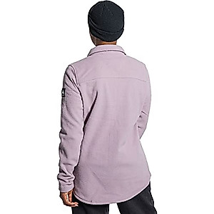 Burton Women's Standard Hearth Snap-Up Fleece Shirt, Elderberry, X-Small
