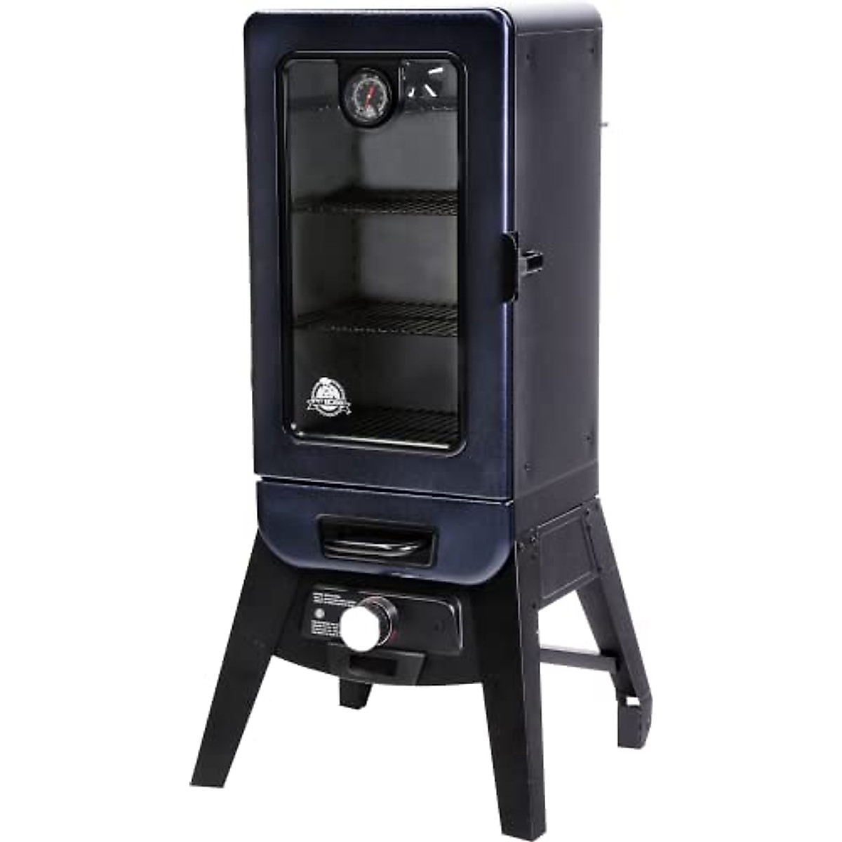 Pit Boss Grills PBV3A1 Electric Smoker, Blue Hammertone