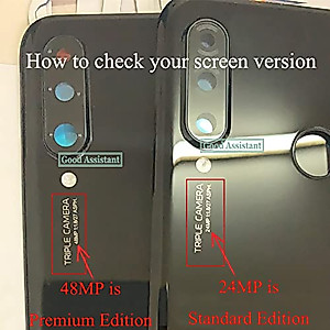 Screen Replacement for Huawei P30 Lite Nova 4E MAR-LX3A MAR-LX2 MAR-L21 MAR-LX3 MAR-LX1 2019 6.15" LCD Display Touch Screen Digitizer Assembly with Tools