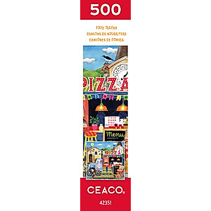 Ceaco - Food Trucks - Pip's Pizza Truck - 500 Piece Jigsaw Puzzle