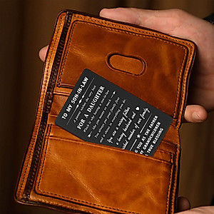 Mataly Son-in-Law Gifts from Mother-in-Law, to My Son-in-Law Birthday Card Gifs, Christmas Presents