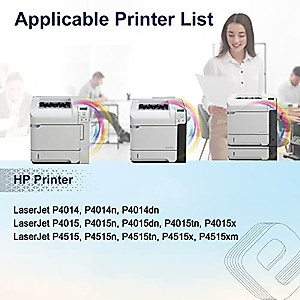 TESEN Compatible Toner Cartridge Replacement for HP 64A CC364A (1-Pack) Work with Laserjet P4014 P4014n P4014dn P4015 P4015n P4015tn P4015dn P4015x P4515 P4515n P4515tn P4515x P4515xm Printer