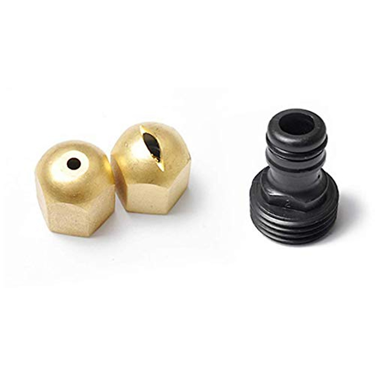 K JINGKELAI Water Jet Power Washer Wand Spray Nozzle Water Hose Wand Garden Hose Wand Garden Hose Spray Gun High Pressure Spray Nozzle for Car Home Washing,Green