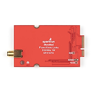 SparkFun MicroMod LoRa Function Board - 1W 915M30S LoRa Module Frequency Range: 900-931MHz Transmit Power 28.5-30dBm (max) Modulation LoRa, FSK, GFSK, MSK, GMSK, OOK Antenna Impedance: 50Ω