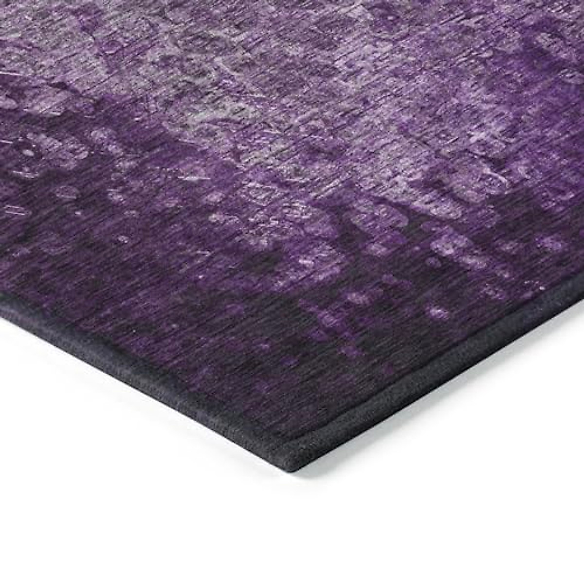 Addison Rugs Chantille ACN565 Purple 5' x 7'6 Indoor Outdoor Area Rug, Stain Resistant, Machine Washable, Non Shedding, Bedroom, Living Room, Dining Room, Kitchen Rug