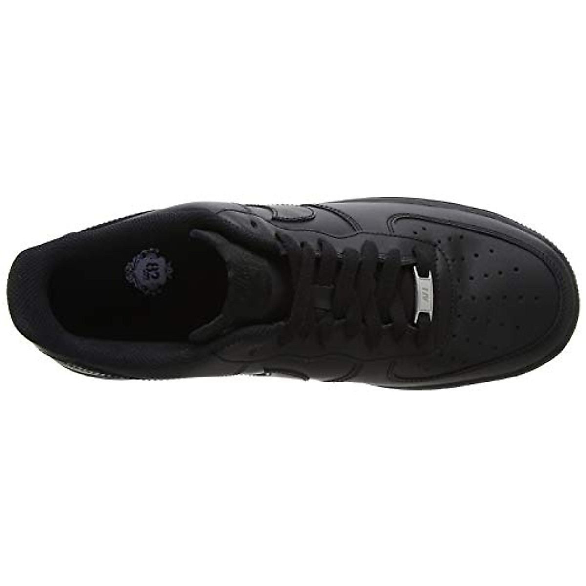 Nike Air Force 1 ´07, Women's Low-Top Sneakers ALL BLACK WOMEN'S SIZE 12