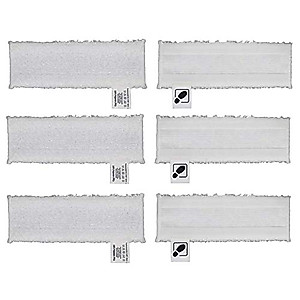 OYSTERBOY 6 Pcs Replacement Accessories Compitable for Karcher Steam Cleaner Durable Microfiber Mop Cloth Pad Refill for Karcher EasyFix SC 2, SC 3, SC 4, SC 5 Floor Nozzle