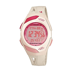 Casio STR300-7 Sports Watch - White, standard