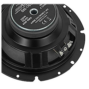 Alpine SXE-1751S 6.5" 220w Component+6.5" 220w 2-Way Car Audio Coaxial Speakers