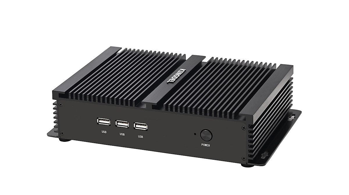 KINGDEL Fanless Mini PC - Intel i7, 16GB RAM, 1TB SSD