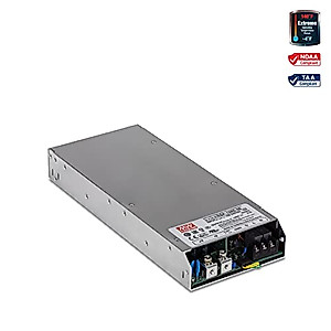 TRENDnet 1000W, 48V DC, 21A AC to DC Industrial Power Supply with PFC Function, TI-RSP100048, Compatible with 4U 19” Rackmount TI-R4U (Sold Separately), Built in DC Fans, UL 508 Approved