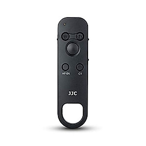 JJC RMT-P1BT Bluetooth Wireless Remote Control Commander for Sony ZVE1 ZV-E1 ZV1F ZV-1F ZV1 ZV-1 RX100VII RX100M7 ZVE10 ZV-E10 A7RV A7RM5 FX30 FX3 A6100 A6600 A7C A7IV A7M4 A7RIV A7RM4 A7SIII Camera