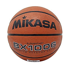 Mikasa BX1010 Premium Rubber Basketball (Compact Size)