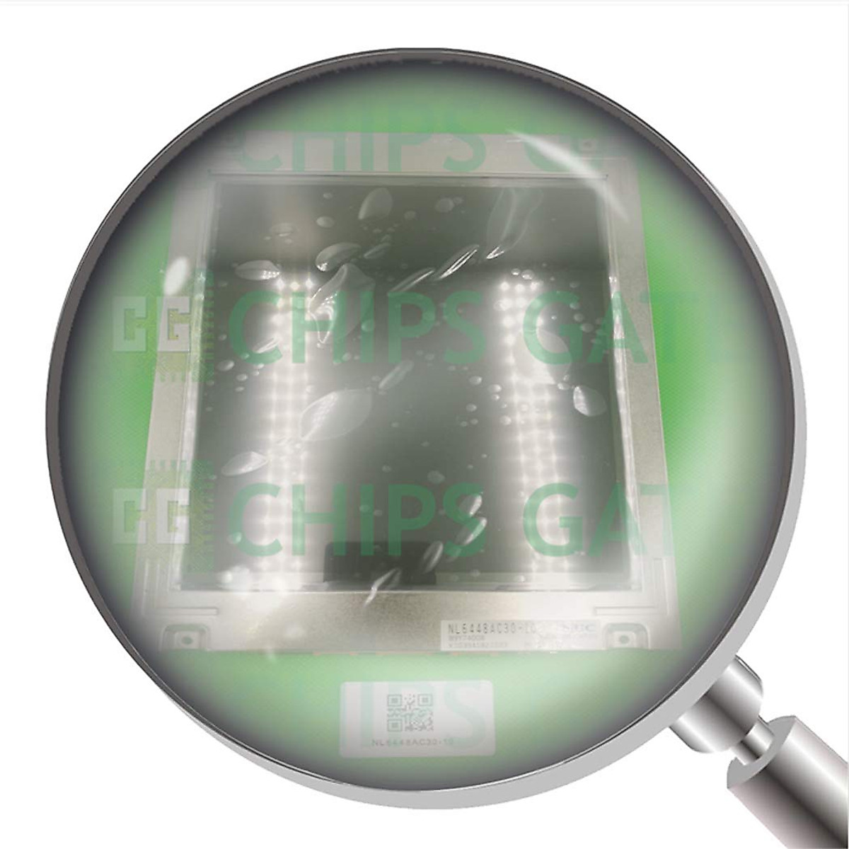 1PCS Used 9.4 inch NEC NL6448AC30-10 640 * 480 a-Si TFT-LCD Panel