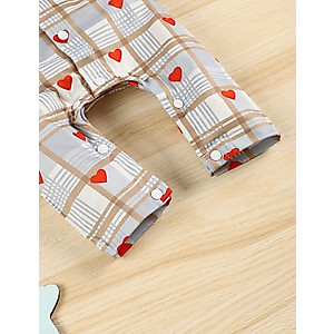 bilison Baby Boy Valentines Day Outfit Gentleman Bowtie Tuxedo Suit One Piece Romper Jumpsuit Overall Clothes Set