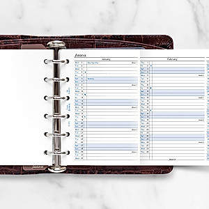 Filofax Pocket 2024 Year Planner vertical 24-68202