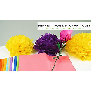 Flexicore Packaging® | Gift Wrap Tissue Paper | Size: 15"x20" | 100 Sheet | Acid Free Bulk Tissue Paper | (Green)