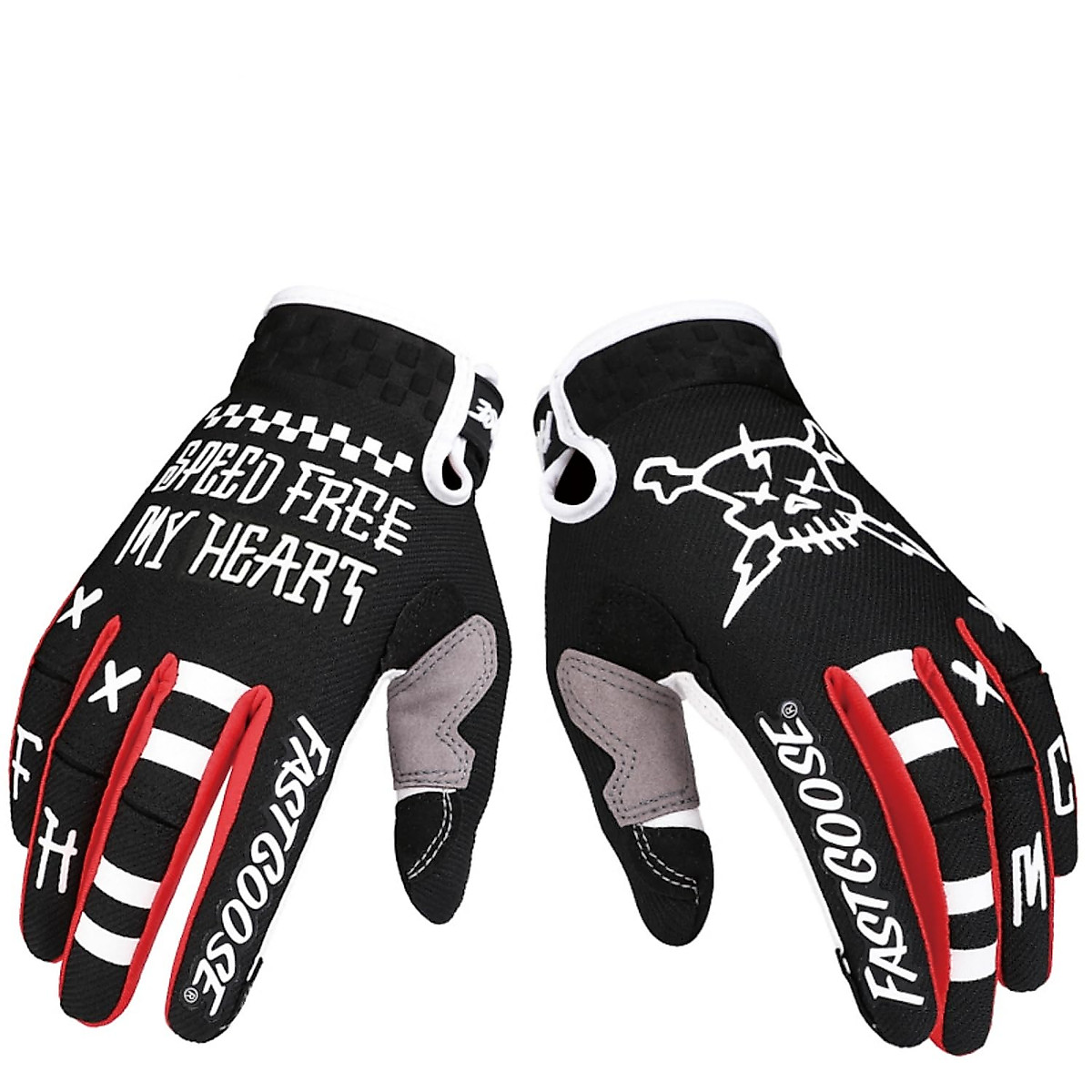 EXCEREY Cycling Gloves Mountain Bike Gloves for Outdoor Sports, Driving, Climbing for Men & Women (Black,M)