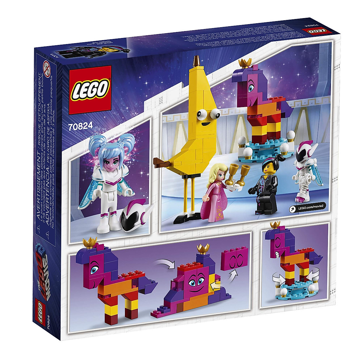 LEGO THE LEGO MOVIE 2 Introducing Queen Watevra Wa’Nabi 70824 Build and Play Kit Creative Building Playset for Girls and Boys, 2019 (115 Pieces)