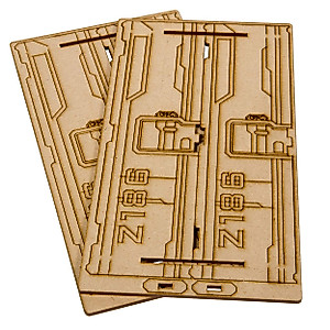 The Broken Token Zone 186 Objective Room Sci-Fi Terrain Building