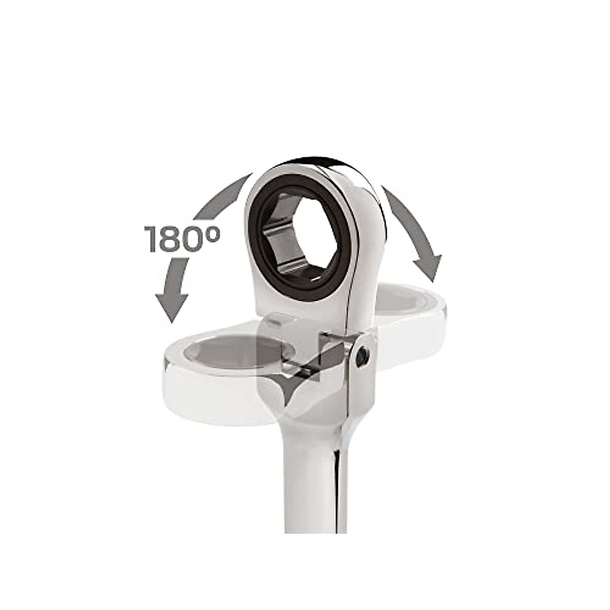 TEKTON 1/2 Inch Flex Ratcheting Combination Wrench | WRN57010