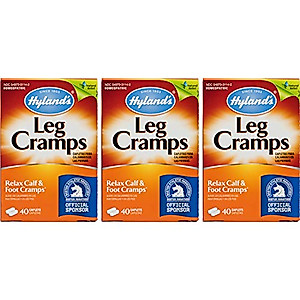 Hylands Leg Cramps Caplets, 40 ct.(Pack of 3)