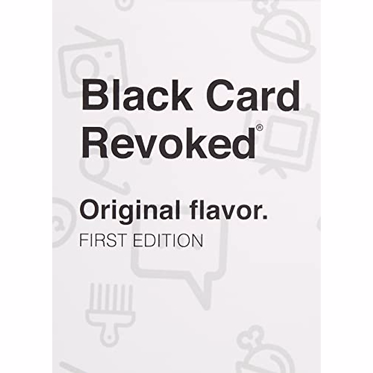 Black Card Revoked: Original Flavor - Celebrate Black Culture with America’s 1st Black Culture Trivia Game | The Original Black Culture Game | Perfect for Every Cookout, Game Night & Holiday
