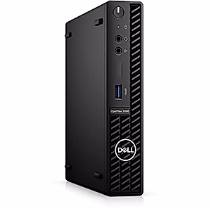 Dell Optiplex 3000 3090 Micro Tower Desktop (2021) | Core i5-512GB SSD + 2TB HDD - 32GB RAM | 6 Cores @ 3.8 GHz - 10th Gen CPU Win 11 Home (Renewed)