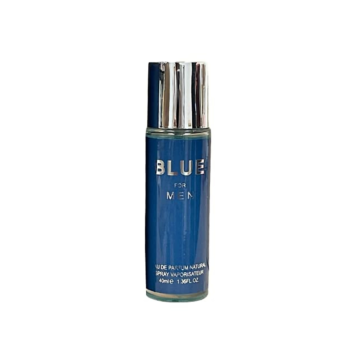 INSPIRE SCENTS Clashoky Blue For Men Eau De Toilette 3.4oz/100ml Cologne & Travel Spray Size 1.36 Fl oz/ 40ml (Pack of 2)