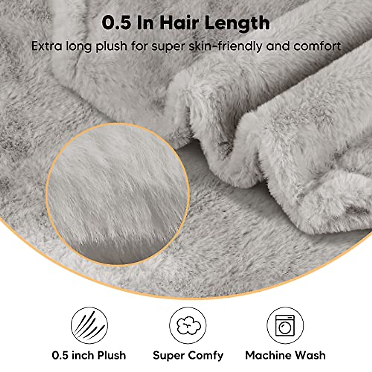 FLUFFEE Cat Hammock Bed, Wooden Elevated Cat Bed for Indoor Cats, Portable Washable Raised Pet Bed for Kitten Puppy Rabbit - Grey