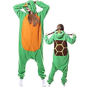 vavalad Adult Onesie Pajamas Costume Animal Cosplay Jumpsuit Homewear Sleepwear for Women Men