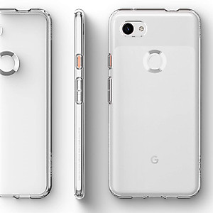 Spigen Liquid Crystal Designed for Google Pixel 3a Case (2019) - Crystal Clear