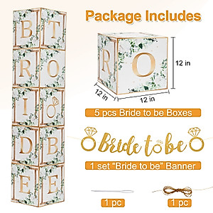 Bachelorette Party Decorations, Bridal Shower Decoration, Bride To Be Sign Banner, Wedding Shower Decorations, Engagement Party Decor, Miss To Mrs Balloon Boxes, Gold