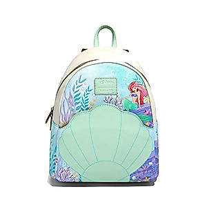 Loungefly Disney The Little Mermaid Shell Mini Backpack